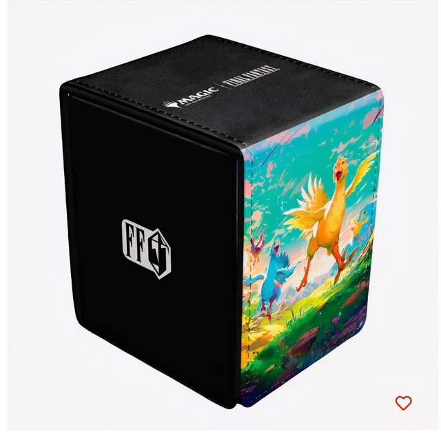 MTG FINAL FANTASY Chocobo Bundle Art Alcove Flip 100 Commander Deck Box ...