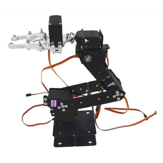 ROBOTIC ARM 6DOF Robotic Claw Industrial Mechanical with 996 Servo Set ...