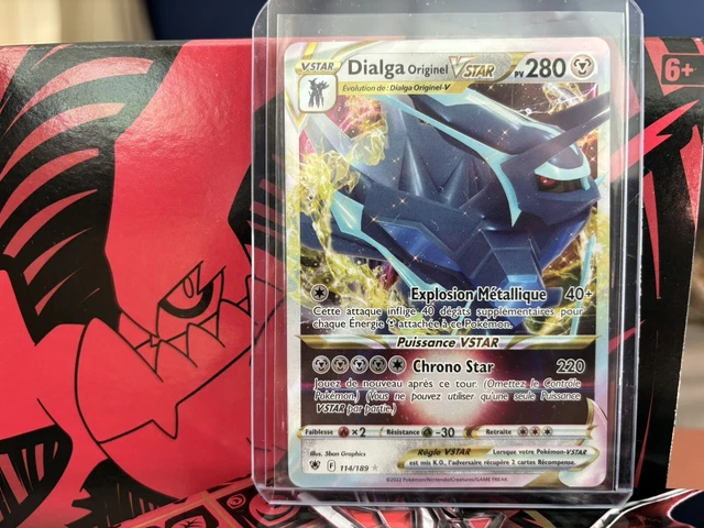CARTE POKÉMON DIALGA Originel VSTAR 114/189 EB10 Astres Radieux FR EUR ... CARTE POKÉMON DIALGA Originel VSTAR 114/189 EB10 Astres Radieux FR EUR ...