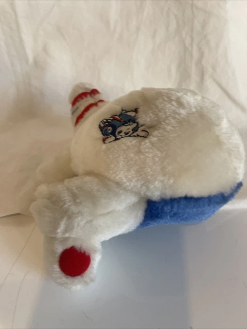 AIRLINES PLUSH SOFT Toy Plane Vibrate Pull String Rattle Jumbo Jet £8. ...