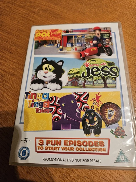 POSTMAN PAT / Guess With Jess / Tinga Tinga Tales Dvd Promo 1 Episode ...