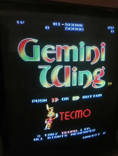 GEMINI WING / By Tecmo Rare Jamma PCB Arcade Vintage Game Working Boot Version EUR 250,00 ...