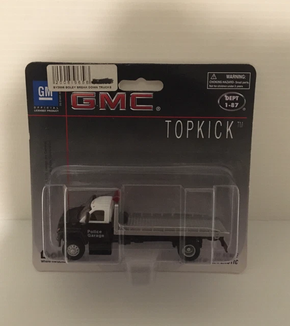 BOLEY TOPKICK GMC Police Tilt Tray Recovery Truck 1/87 Scale. $27.50 ...