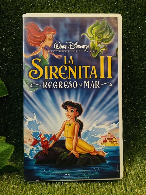 DISNEY IN SPANISH VHS-The Little Mermaid 2 (La Sirenita 2, Regreso Al ...