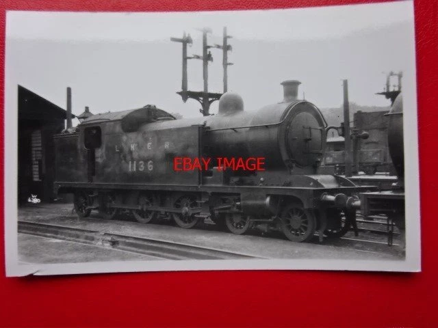 PHOTO LNER Ex Ner Class A7 4-6-2T Loco No 1136 £3.00 - PicClick UK