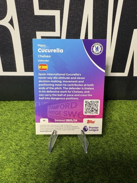 MARC CUCURELLA /99. Topps Premier League 2025/26. Chelsea £7.58 ...