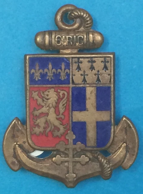 INSIGNE - 6ÈME Régiment d'Infanterie Coloniale - DRAGO 1954 1958 EUR 20,30 - PicClick FR