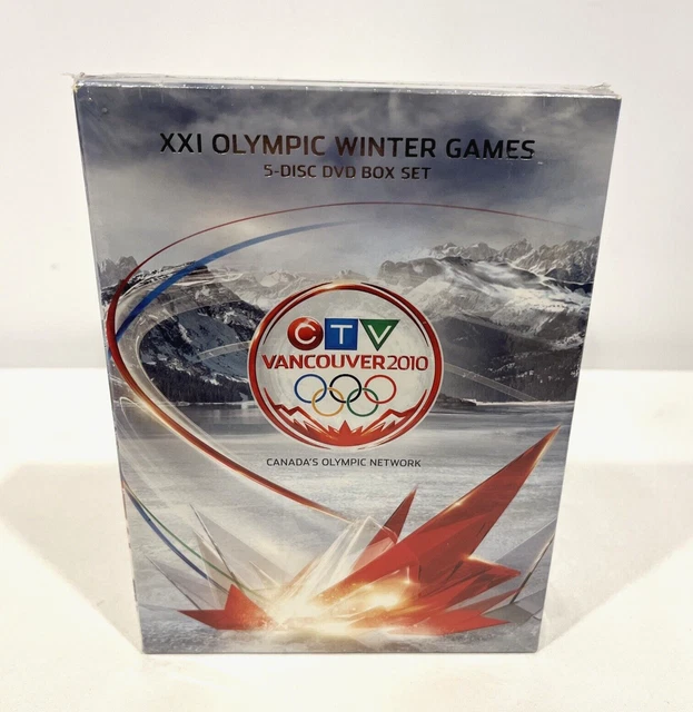 XXI OLYMPIC WINTER Games 5-Disc Dvd Box Set Ctv Vancouver 2010 Brand ...