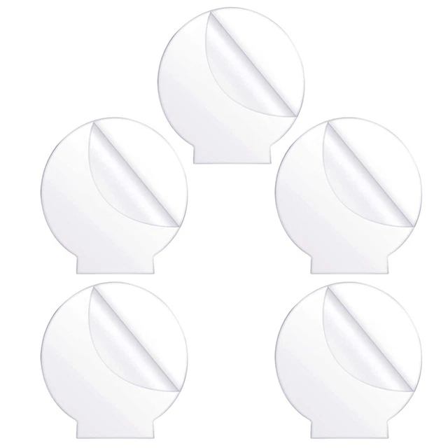 5 PCS CLEAR Acrylic Sheets Plastic Glass Board Led Light Acrylic Sheets ...