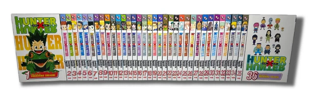 HUNTER X HUNTER Volumes 1-36 Complete Manga Set English BRAND NEW Free ...