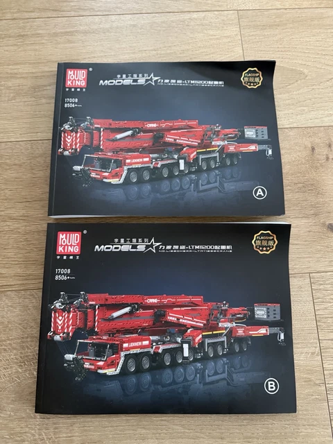 MOULD KING 17008 Liebherr LTM 11200 Technik Kran LKW Neu in OVP EUR 301 ...