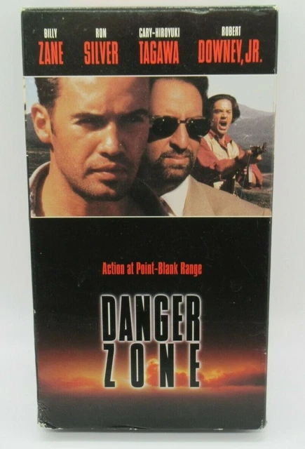 DANGER ZONE - Full-Length Screener Vhs Video Movie, Billy Zane, Ron ...