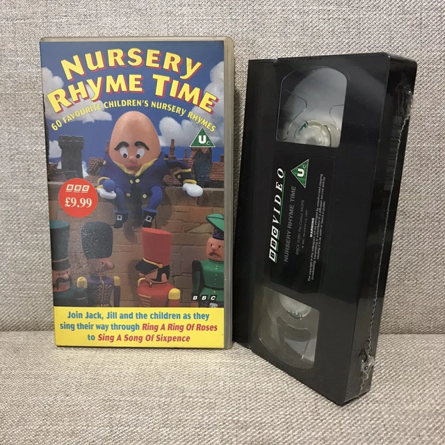 NURSERY RHYME TIME - Bbc Vhs Video - New + Factory Sealed - Rare ...