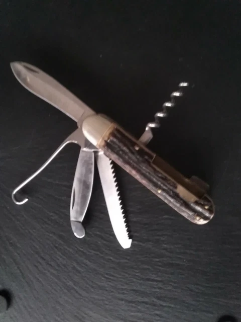 DIEFENTHAL JAGDMESSER, 220, Hirschhorn Solingen Manufaktur EUR 100,00 ...