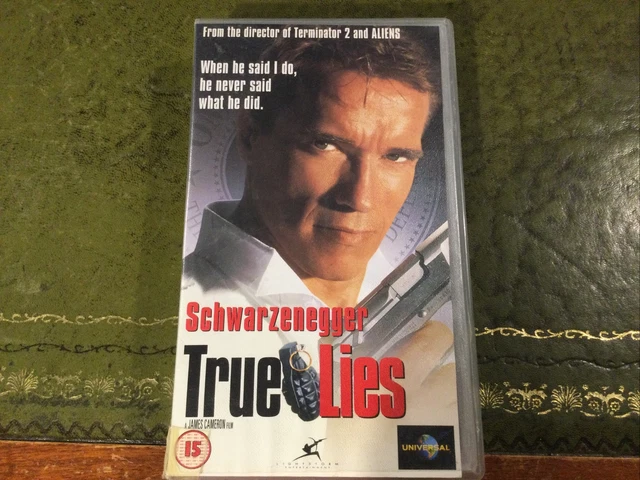 TRUE LIES VHS Video Schwarzenegger Jamie Lee Curtis EUR 1,13 - PicClick IT