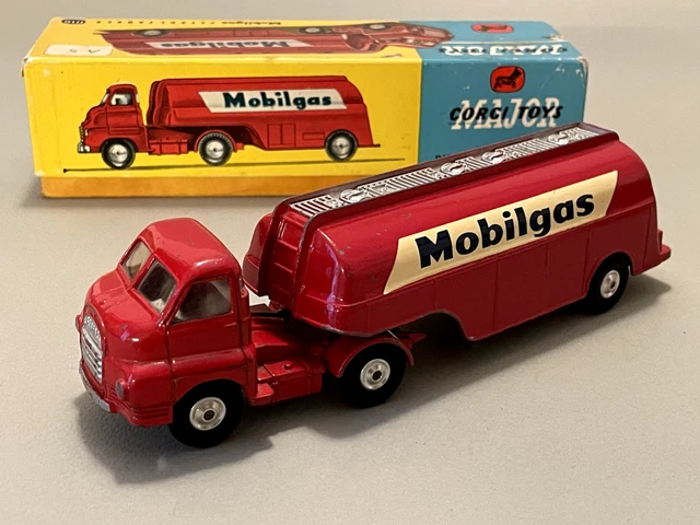 CORGI TOYS MAJOR MOBILGAS PETROL TANKER - Cat. 1110 - EXCELLENT, BOXED ...