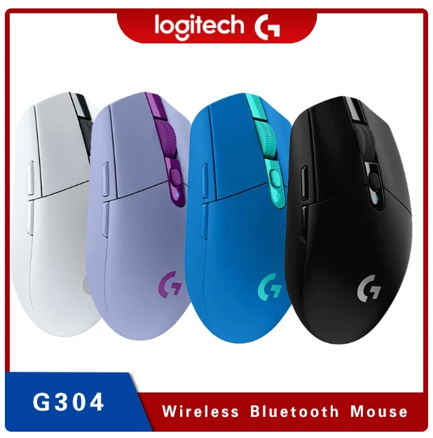 LOGITECH G304 LIGHTSPEED Wireless Gaming Mouse Programmable 12000 DPI ...