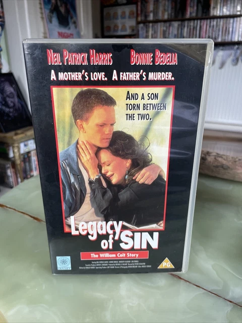 LEGACY OF SIN The William Coit Story Vhs Video Big Box Ex Rental Bonnie ...