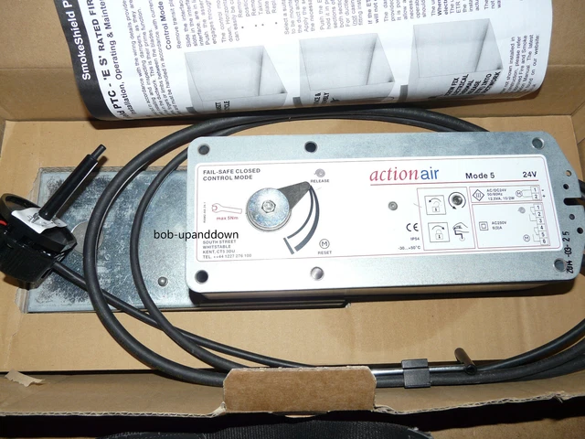 ACTIONAIR RAM2-AA-24-1 FIRE Damper Actuator £190.00 - PicClick UK