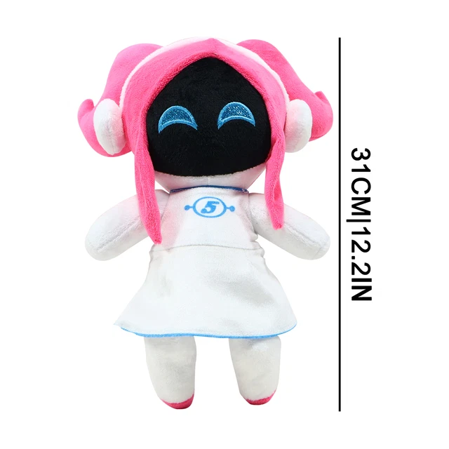 ASTRO BOT FEMALE Robot Plush Doll Limb Adjustable Plush Toy Stuffed ...