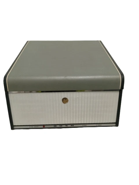 VINTAGE BUSH RECORD player SRP31D In Clip Case Collectable Untested Pre ...