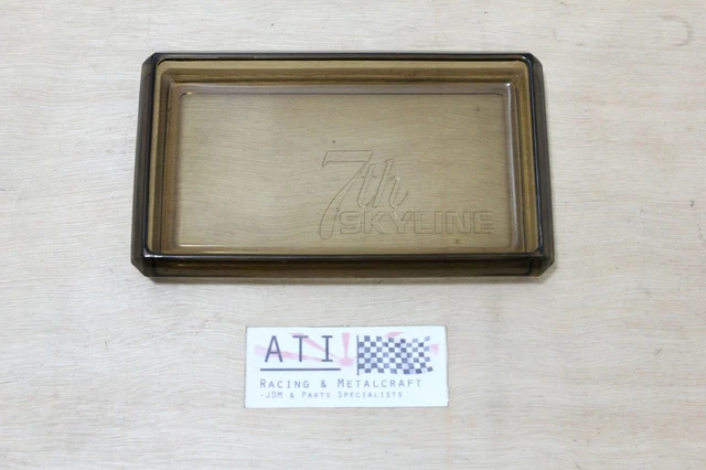 VINTAGE JDM NISSAN 7th Skyline Brown Glass Ashtray Plate $113.88 ...