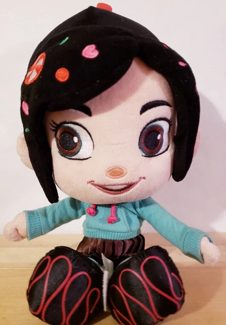 DISNEY STORE WRECK It Ralph Vanellope von Schweetz Plush Doll 14" Sugar ...