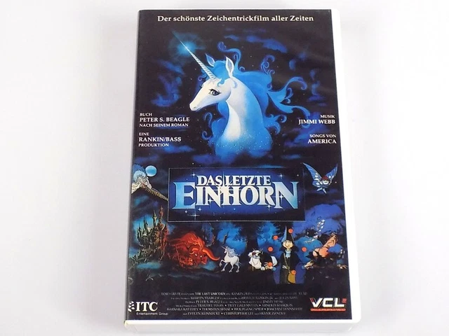 [VHS] VCL: THE Last Unicorn - Kids Animated Movie £10.07 - PicClick UK