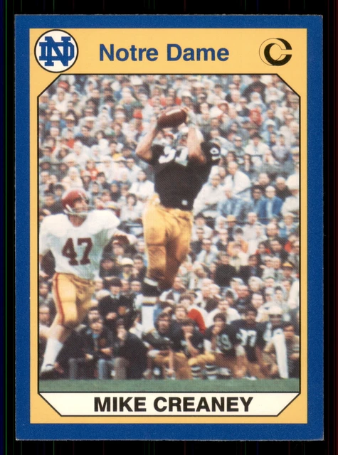 1990 COLLEGIATE COLLECTION Notre Dame Mike Creaney #92 Notre Dame EUR 1 ...