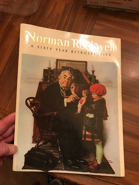 NORMAN ROCKWELL A Sixty Year Retrospective Book and Prints Collectibles ...