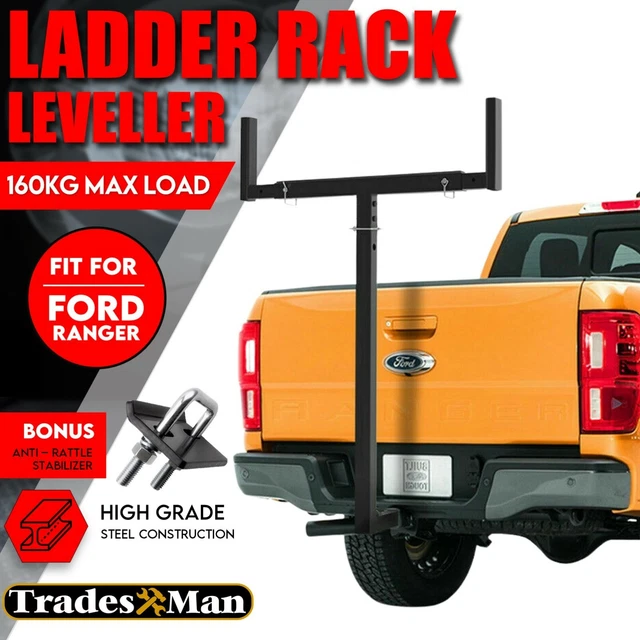 LADDER RACK ROOF Rack Tow Bar for Ford Ranger Raptor XLT Rack 4WD ...