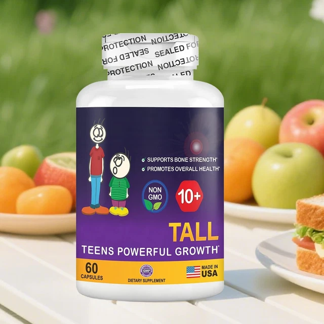 NUBEST TALL 10+ - Height Growth Supplement For Kids 10+ & Teens Who ...
