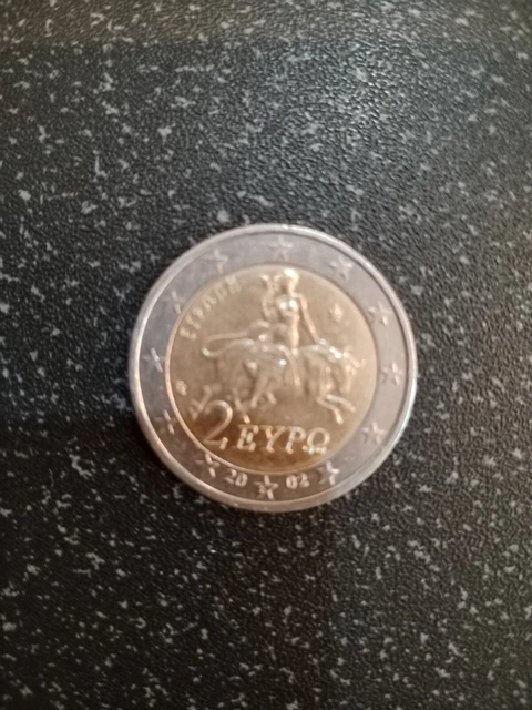 PIÈCE 2 EURO grèce 2002 avec s très très rare EUR 20,00 - PicClick FR