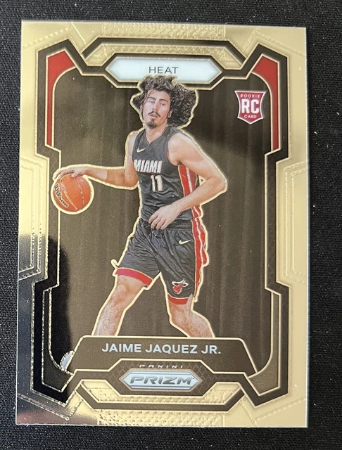 2023-24 PANINI PRIZM Rookie Card RC Jaime Jaquez Jr. #137 Miami Heat ...