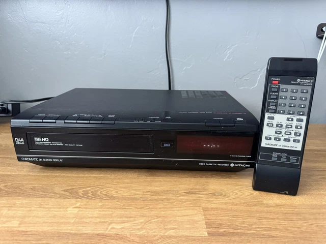 VINTAGE HITACHI VCR VT-3045A VHS Player Video Recorder 4 Head £56.34 ...