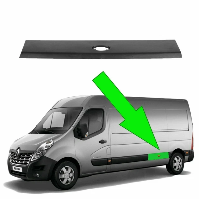 RENAULT MASTER MK3 Side Door Moulding Strip Rear Left Side 768F20003R £ ...