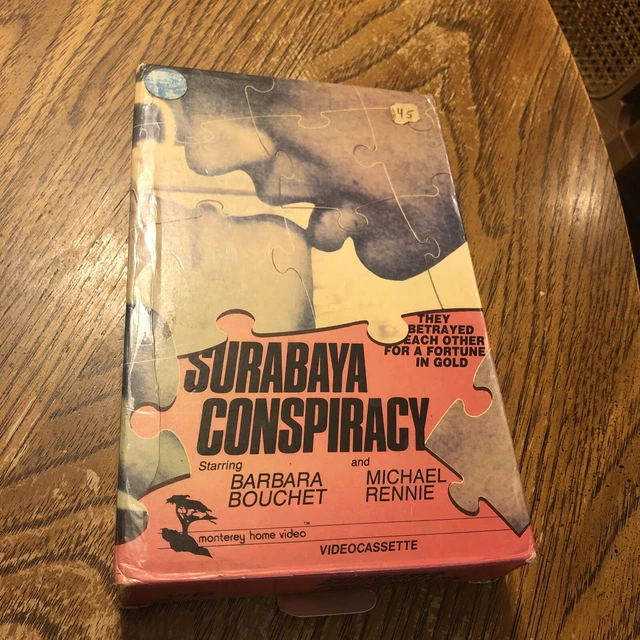 SURABAYA CONSPIRACY VHS 1969 Barbara Bouchet Michael Rennie Big Box ...