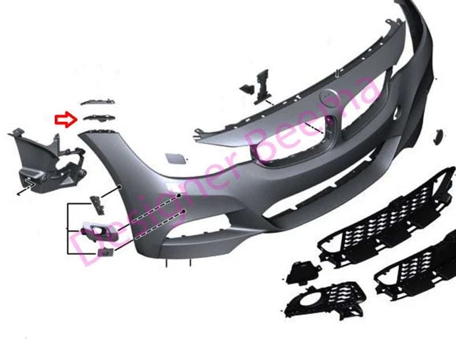 BMW 3' SERIES F34 GT M Sport Front Bumper Wall Mount Lower - Right (JS ...