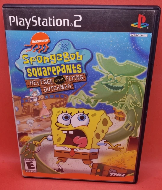 SPONGEBOB SQUAREPANTS: REVENGE of the Flying Dutchman Sony PS2 (2002 ...