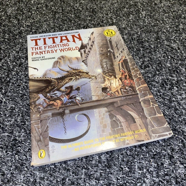 TITAN: THE FIGHTING Fantasy World Steve Jackson Ian Livingstone ...
