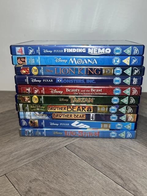 DISNEY DVD BUNDLE - 10 Kids Family Films - Rapid Dispatch Region 2 £11. ...