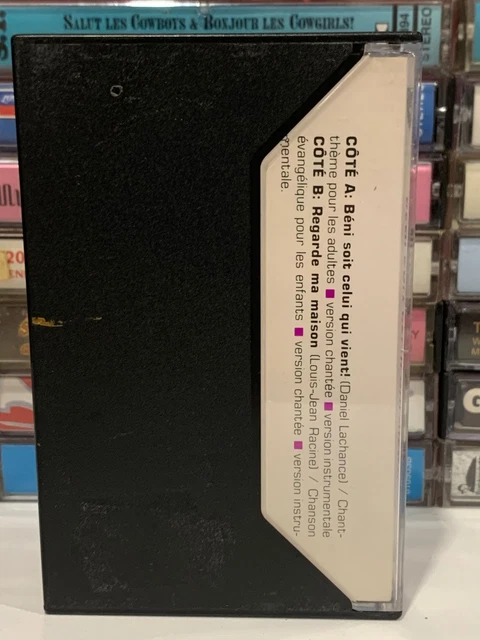 BÉNI SOIT CELUI Qui Vient Cassette Tape Advent 1982 French Christian ...