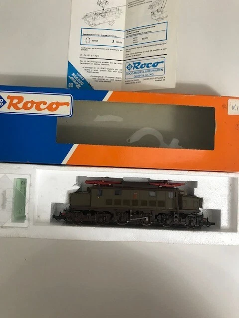 ROCO H0 04187C - LOCOMOTIVA ELETTRICA FS E 626.059 dep. Trieste C.le ...