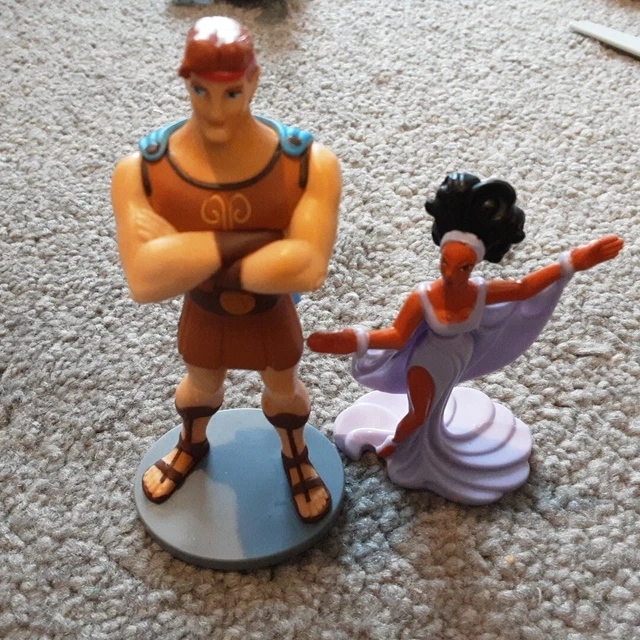 HERCULES DISNEY REWIND figure,American exclusive & McDonald's CALLIOPE ...