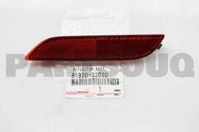 8192033020 GENUINE TOYOTA REFLECTOR ASSY 81920-33020 EUR 19,59 ...