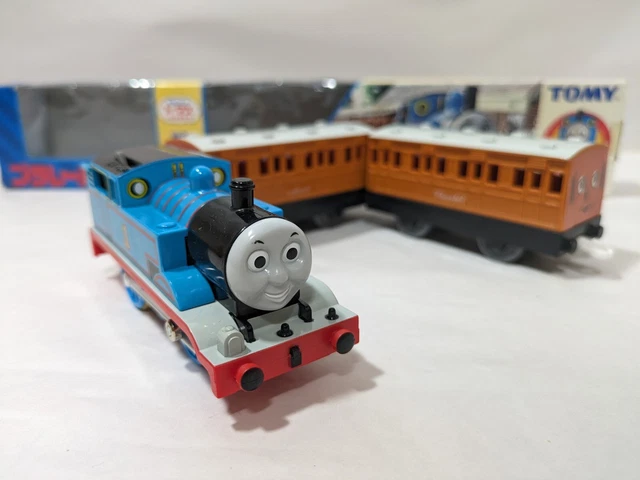 THOMAS & FRIENDS TOMY Plarail Trackmaster Thomas in Old Original Box ...
