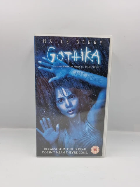 GOTHIKA - VHS PAL - HALLE BERRY - Downey Jr - Cruz - Horror 15 Cert ...
