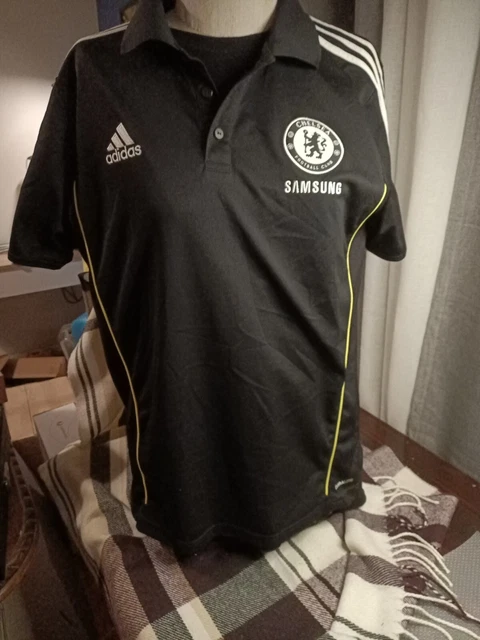 OFFICIAL CHELSEA FC Champions League Polo Shirt Adidas Mens Medium $25. ...