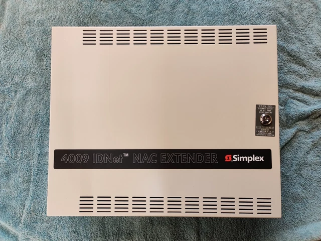 SIMPLEX 4009-9201 IDNET NAC Power Extender 4009 Fire Alarm Control ...