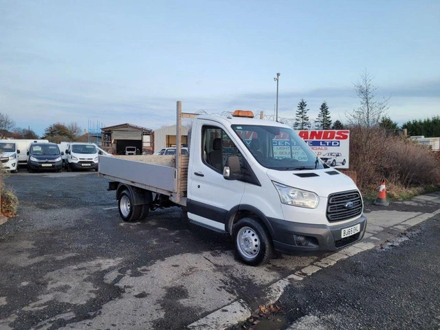 2015 ON 65 Plate Ford Transit 350 Tdc 125Bhp Rwd Trw 2200Cc Drop Side ...